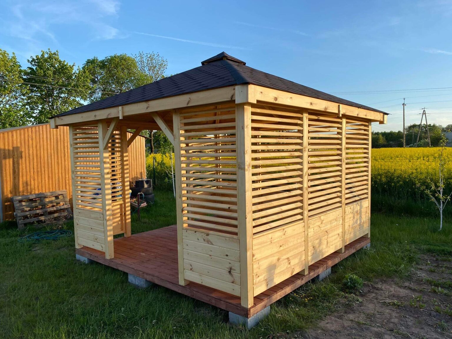 Altany i altanki ogrodowe Kraków - Producent TGWooden